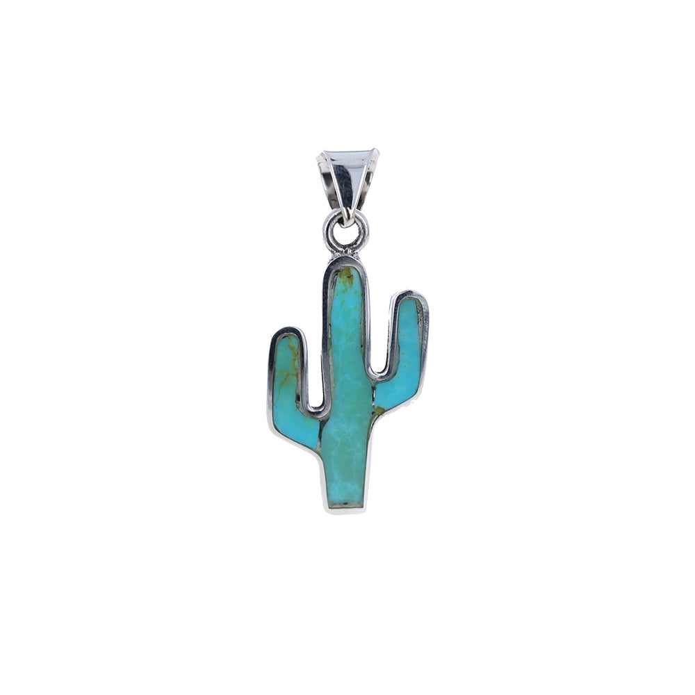 Turquoise Cactus Charm – Modes Jewelry