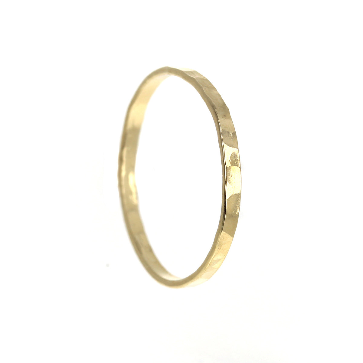 Hammered Gold Stacker – Modes Jewelry