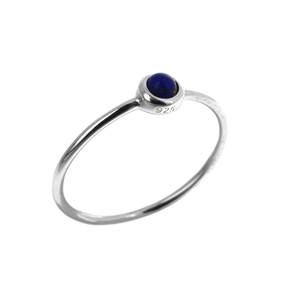 Round Lapis Stacker – Modes Jewelry