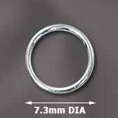 7.3mm Split Rings – Modes Jewelry